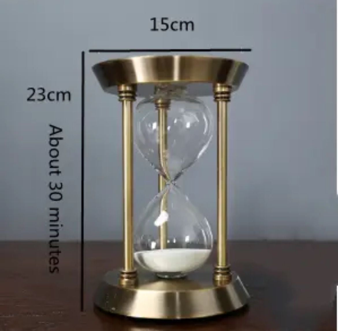 Metal sand timer Best Quality Home Decoration – Citystore.pk