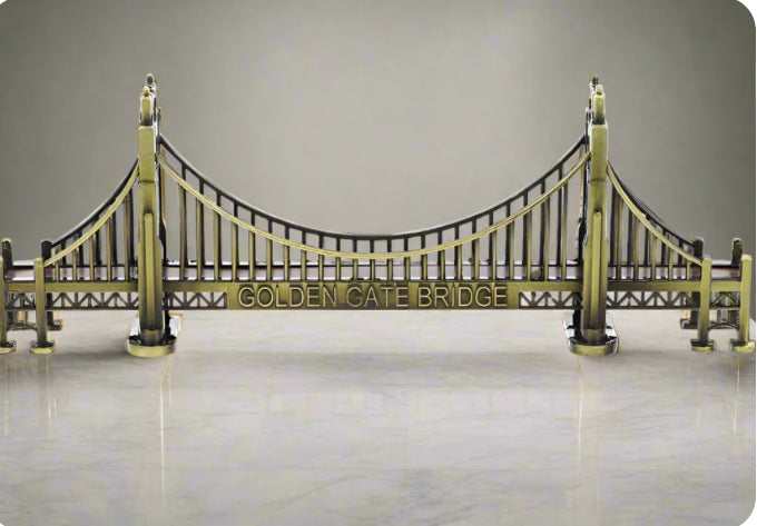 Metal Golden Gate Bridge Model For Decoration – Citystore.pk